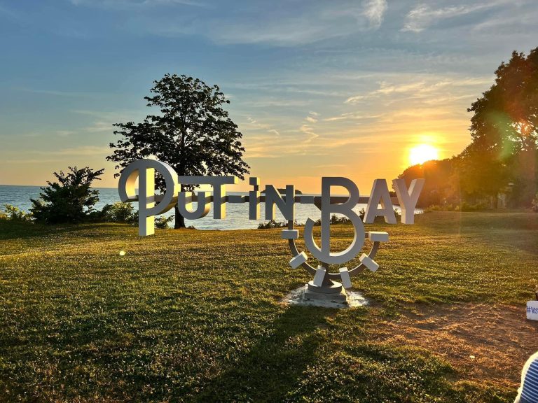 The Put in Bay Sign | Top Attraction at the Put in Bay State Park
